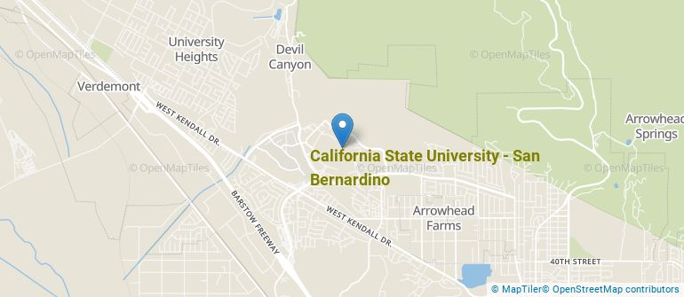 California State University - San Bernardino Overview - Grad Degree