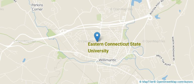 Eastern Ct State University Campus Map - United States Map